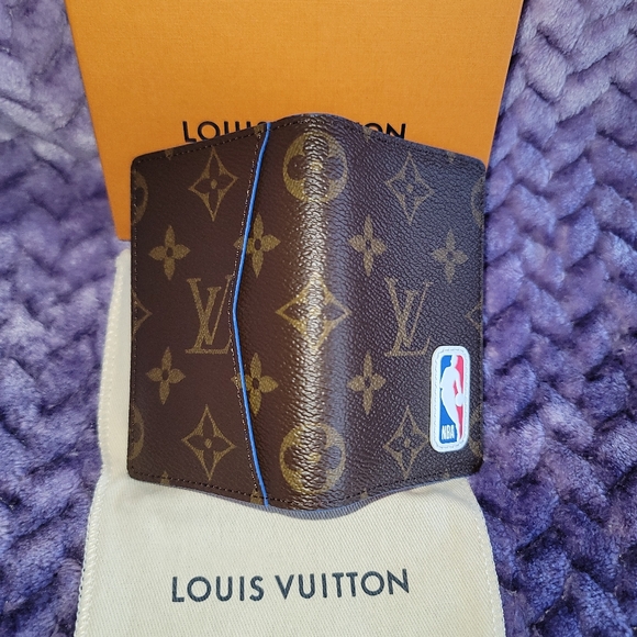 Louis Vuitton | Bags | Louis Vuitton Lv X Nba Pocket Organizer Limited Edition Nba Patch Wallet ...